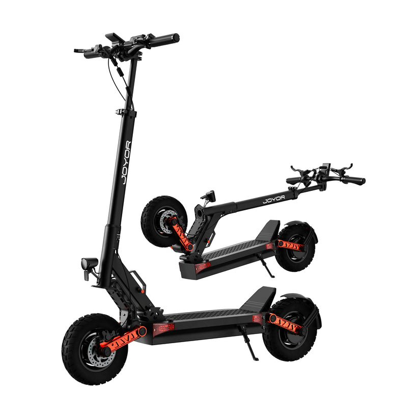 JOYOR S10-S-Z 1000W dual motor 10-inch tire scooter,85km range