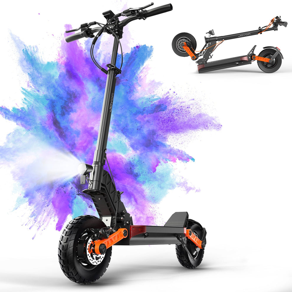 JOYOR S10-S-Z 1000W dual motor 10-inch tire scooter,85km range
