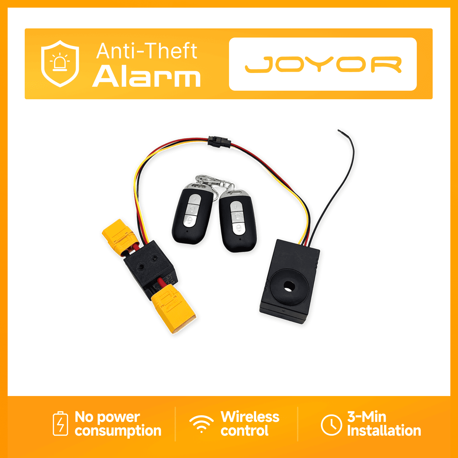 Built-In Anti-Theft Alarm for JOYOR Electric Scooters | Hidden Security ...